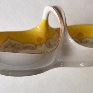 Noritake | Dining | Vtg Noritake Hand Painted Nut Dish Yellow Flowers ...